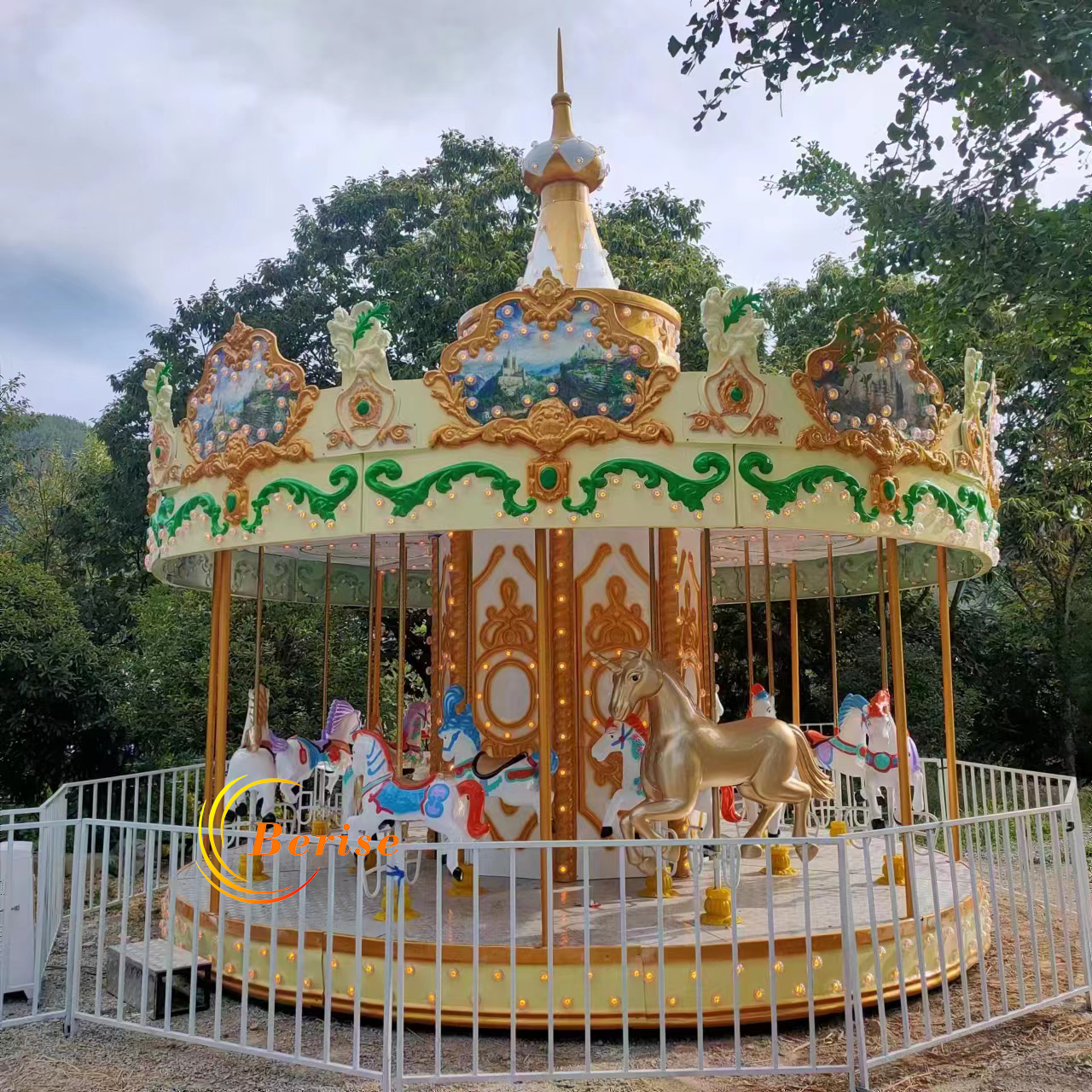 European Style Carousel - Buy European Style Carousel, park carousel ...